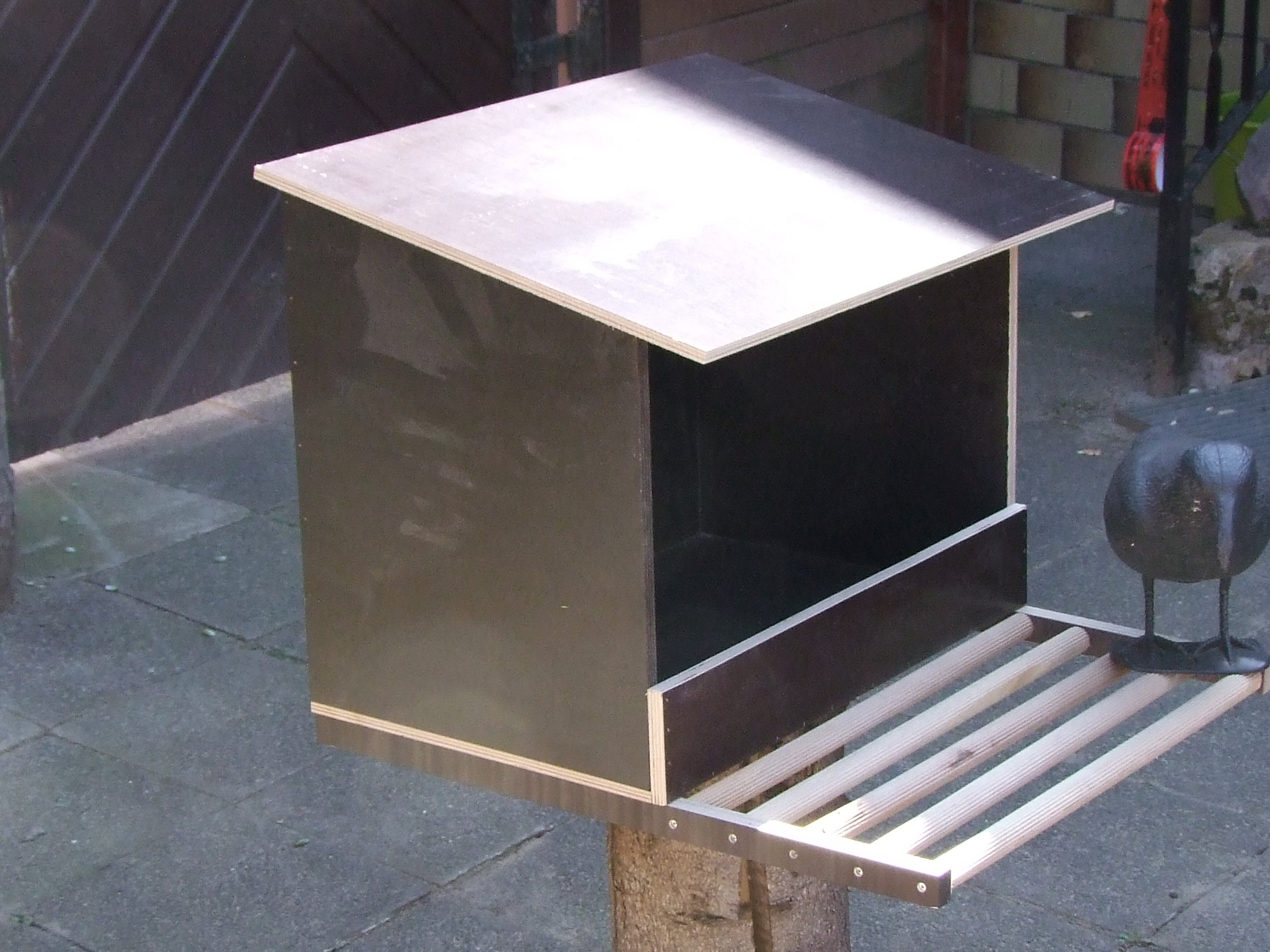 Kestrel Nest Box Birds of Prey Nest Box Falcons Kestrels Nesting Box ...