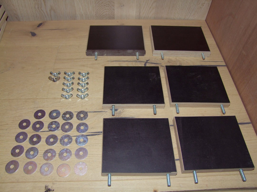 Set of 6 Seat Boards, Hamster Seat Boards, Mouse Seat Boards Made of ...
