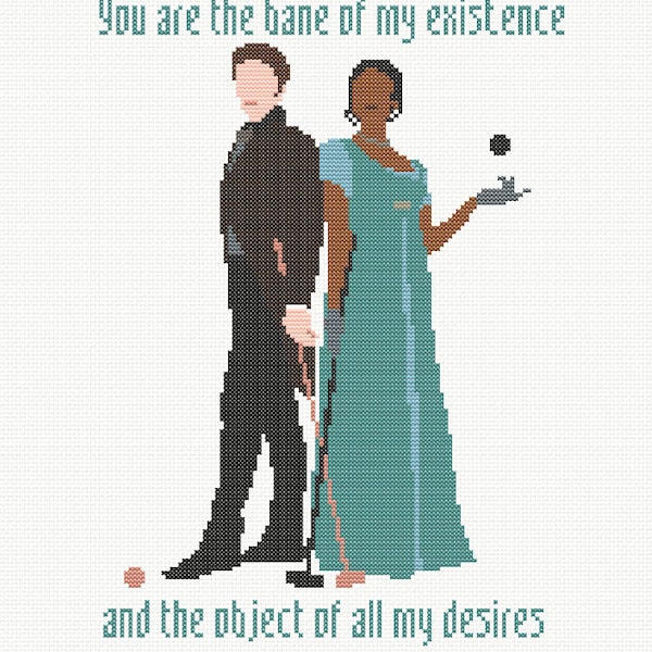 Bridgerton Cross Stitch Pattern - Etsy