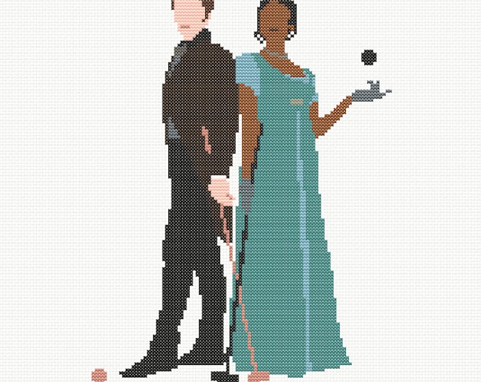 Kate and Anthony Bridgerton Cross Stitch Pattern - Etsy
