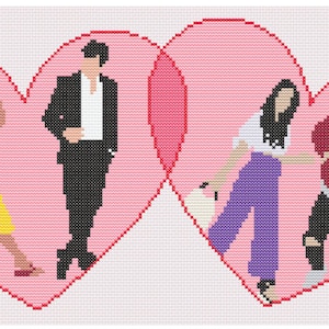 Kate and Anthony Bridgerton Cross Stitch Pattern - Etsy