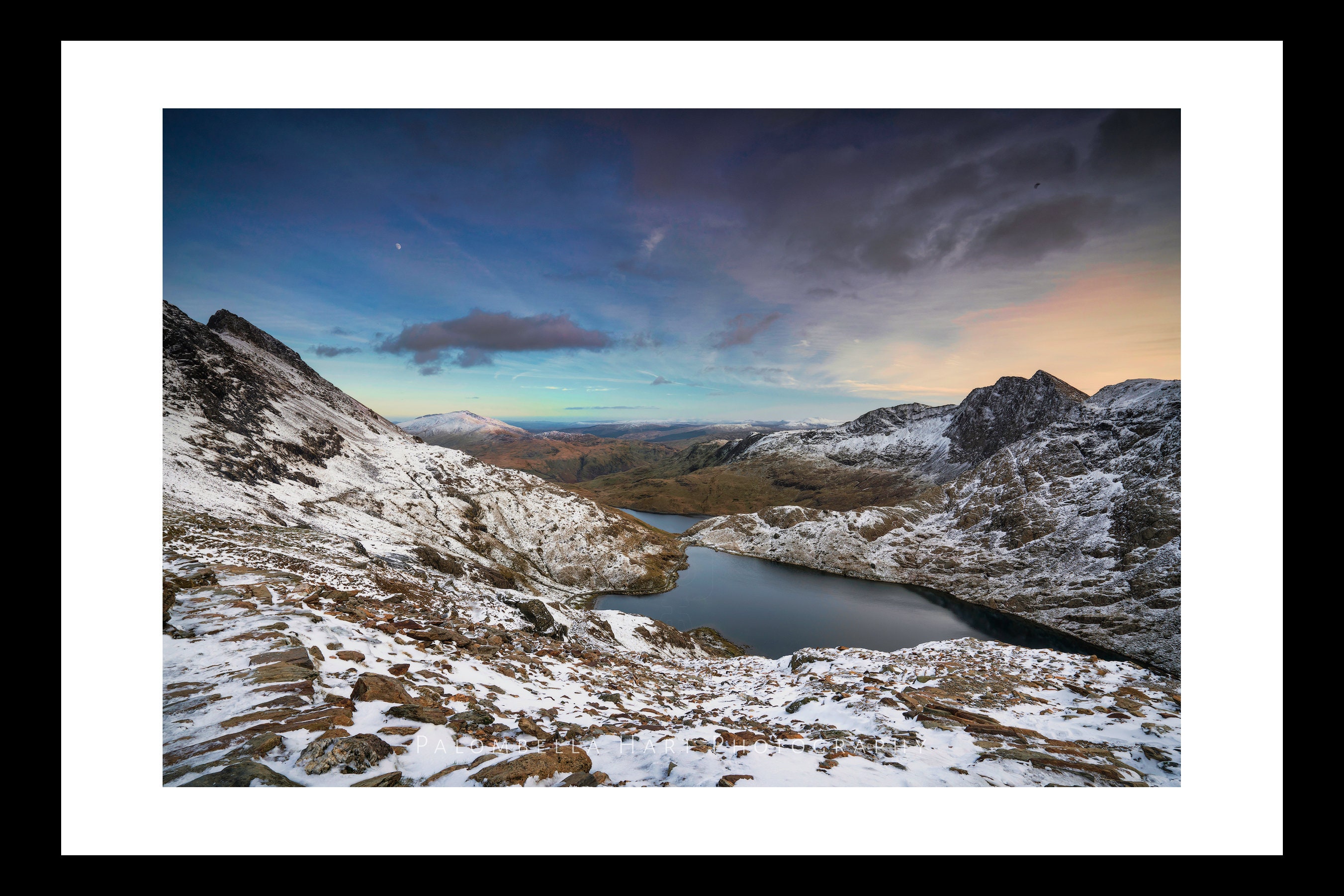 Beautiful Sunset Snowdon Mountain Photograph North Wales - Etsy UK
