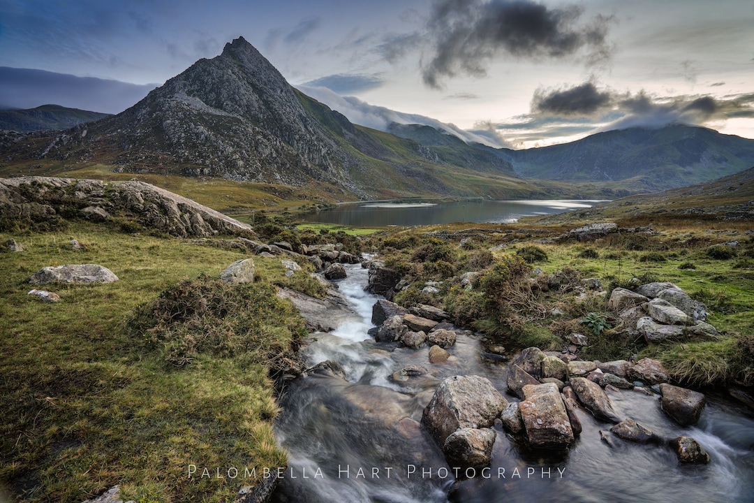 Tryfan Mountain Sunset North Wales Landscape Photography Print Eryri ...