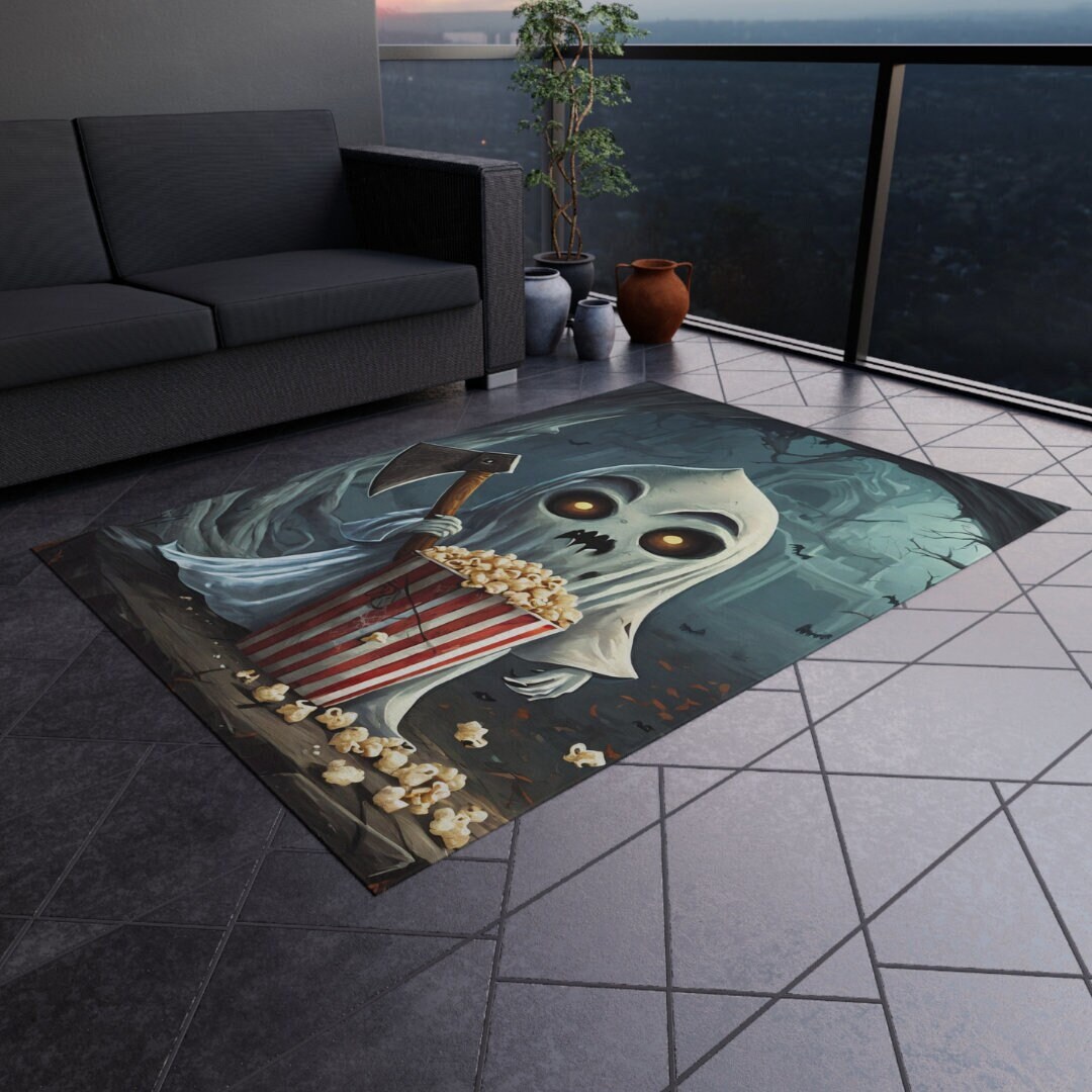 Gothic Outdoor Rug,horror-themed Outdoor Carpet, Halloween Outdoor Mat ...