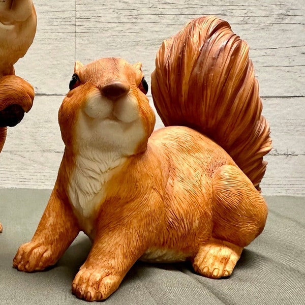 Squirrel Figurine - Etsy