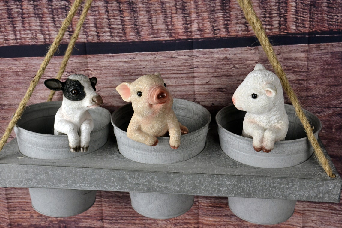 6 Pot Huggers Pot Buddies Plant Buddies Plant | Etsy