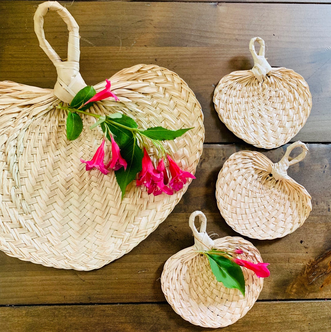 Buri Fans 120 Pc Bulk Pack Raffia Fans Wedding Fans - Etsy
