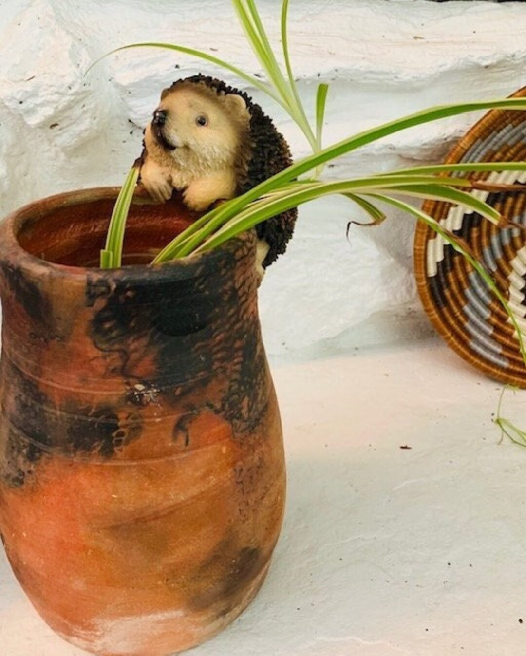 Hedgehog Garden Pot Huggers Plant Hugger Hangers Pot - Etsy