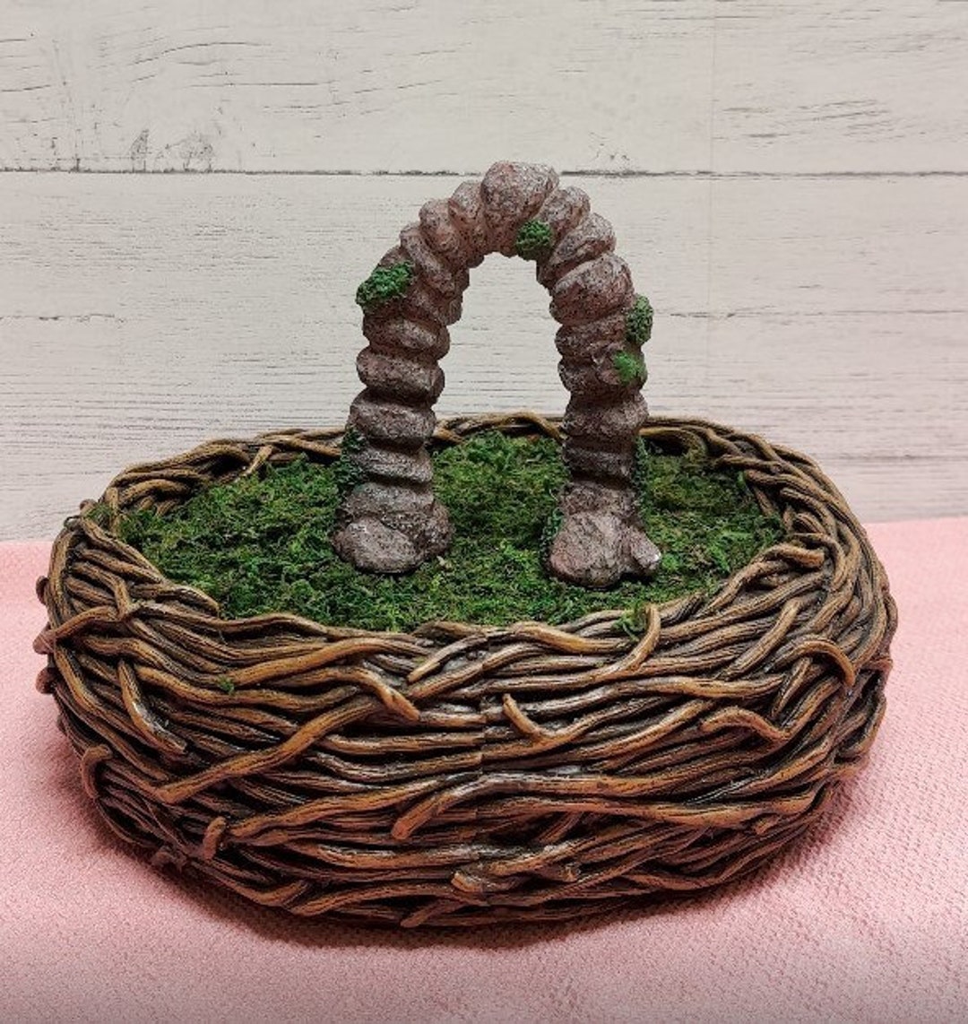 Mini Stone Archway 4.5 Miniature Arches Fairy Garden Pathway Fairy ...
