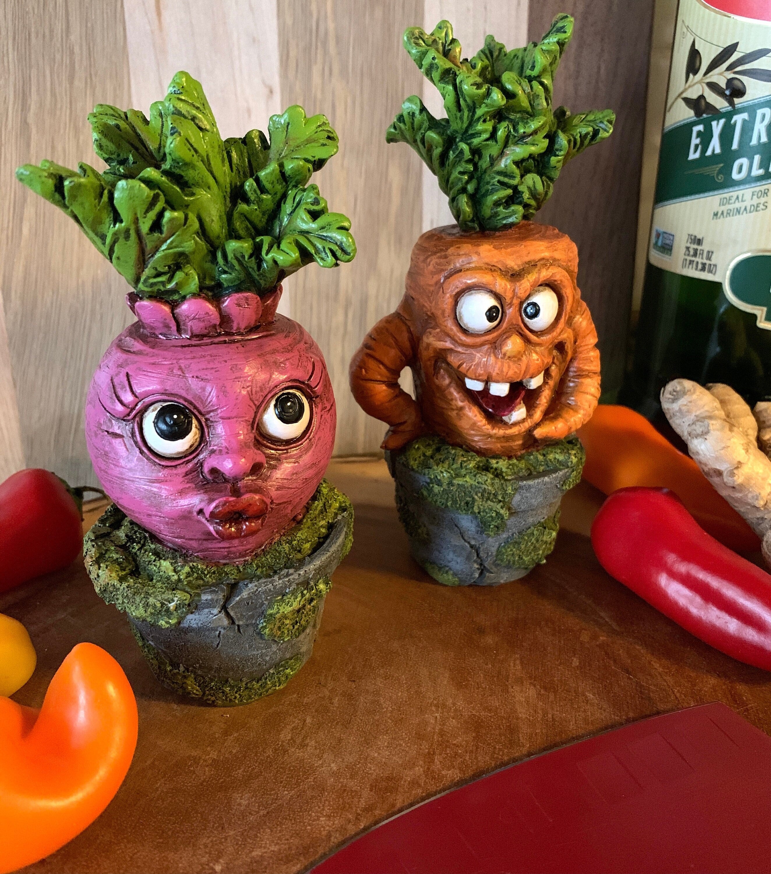 Veggie Figurines