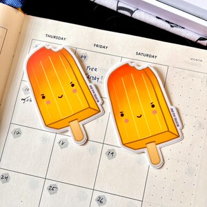 Popsicle Sticker, Summer Stickers, Ice Cream Sticker, Food Sticker ...