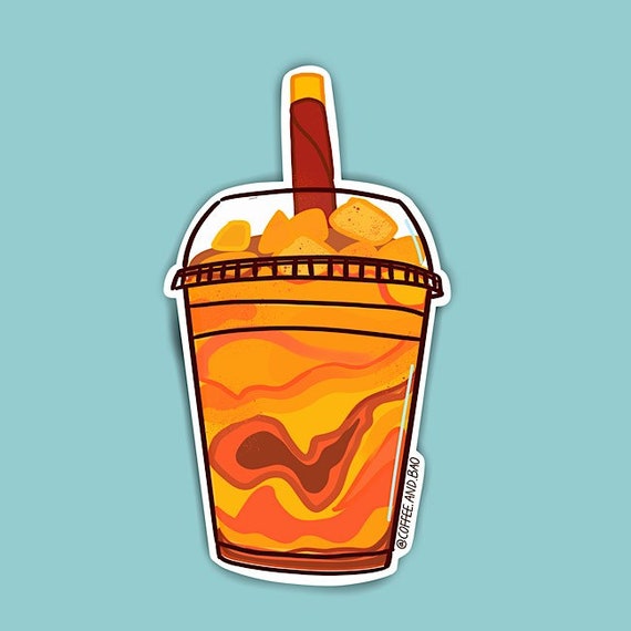 Food Sticker Mangoneada Sticker Waterproof Sticker | Etsy