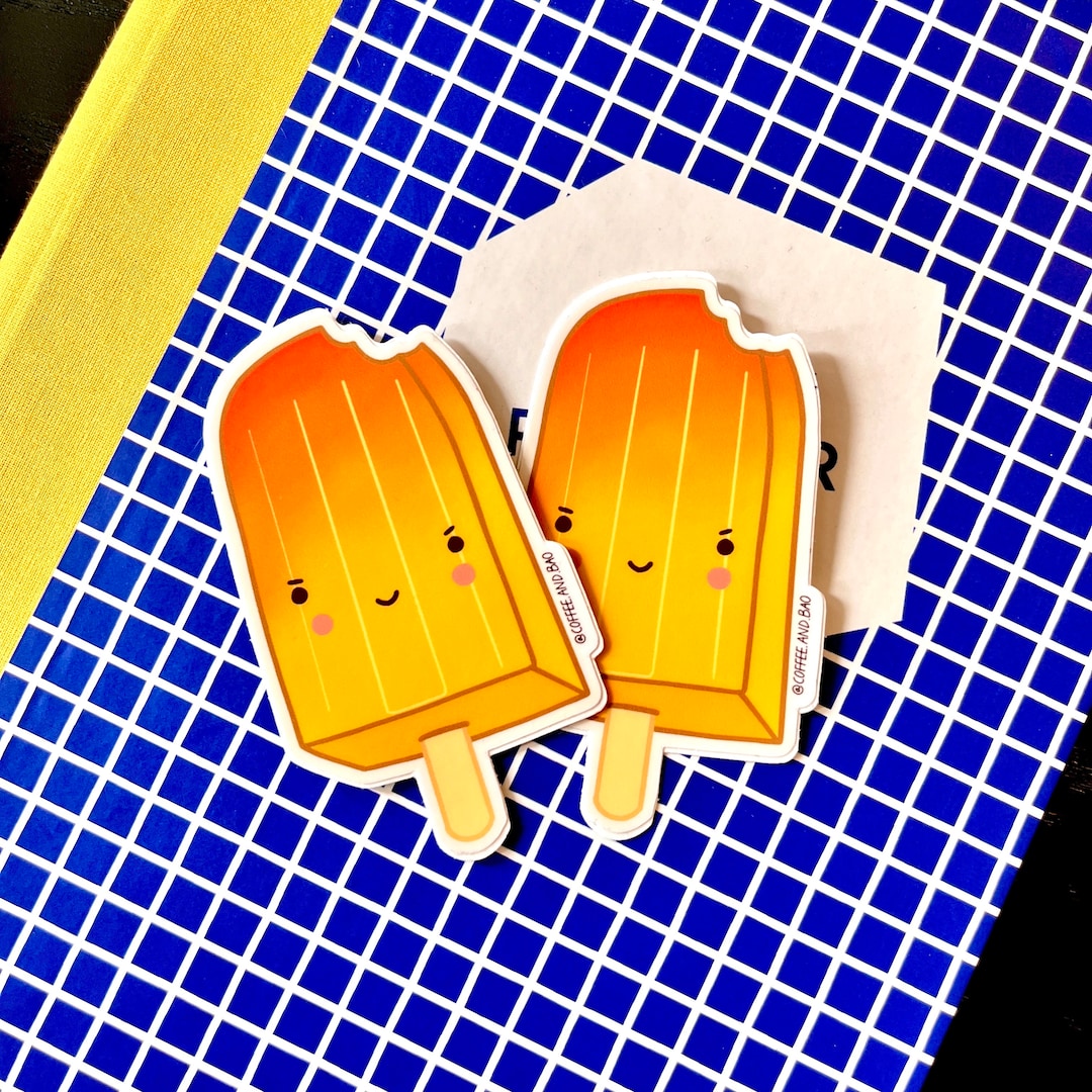 Popsicle Sticker, Summer Stickers, Ice Cream Sticker, Food Sticker ...