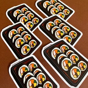 Korean Kimbap - Korean Food Stickers, Gimbap Sticker, Asian Food ...