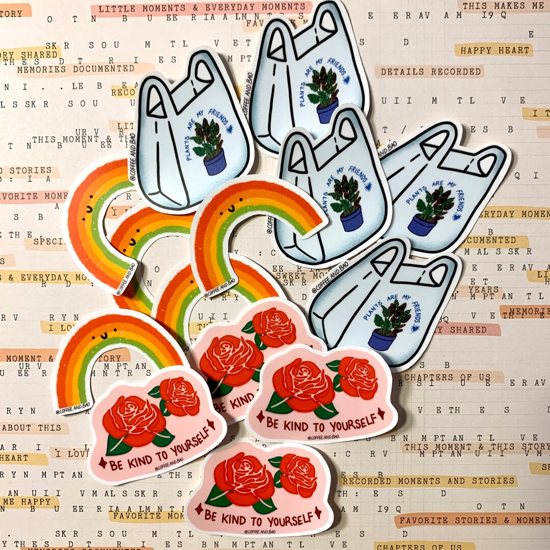 Positivity Sticker Pack, Self Love Sticker, Motivational Sticker, Self ...