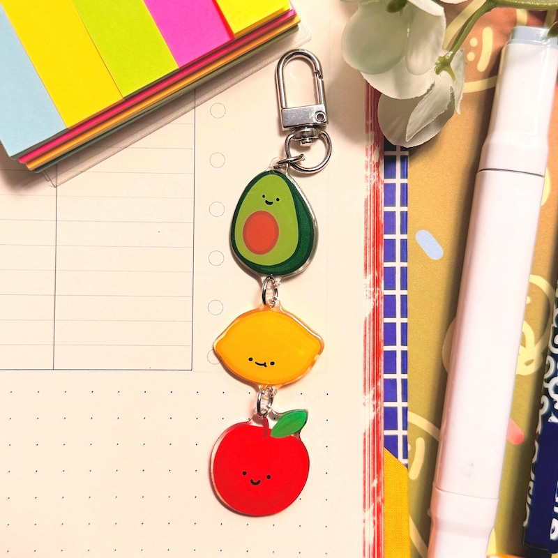 Keychain Cute - Etsy