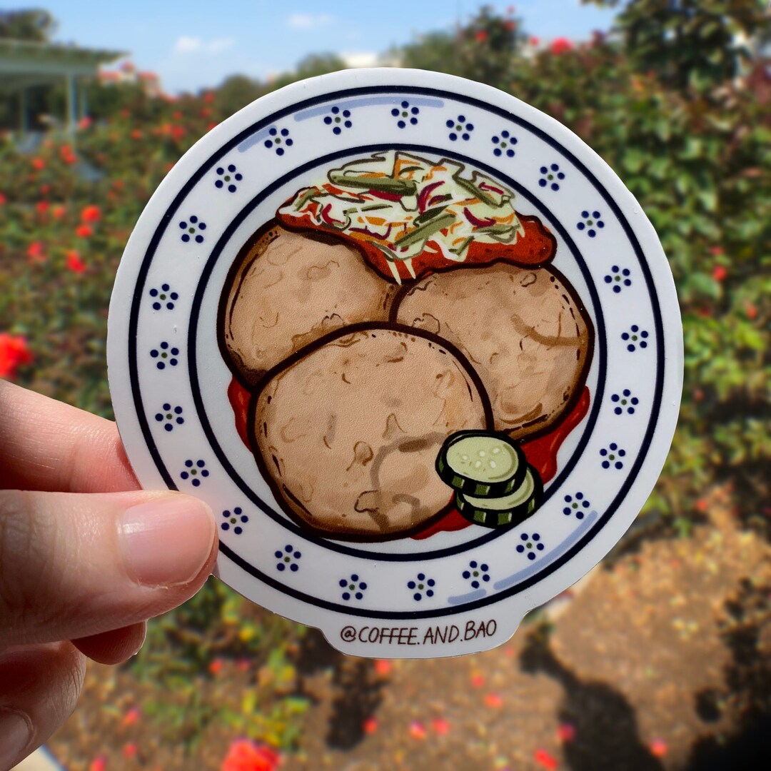 Food Sticker, Pupusa Sticker, Salvadorian Sticker, Latino Food Stickers ...