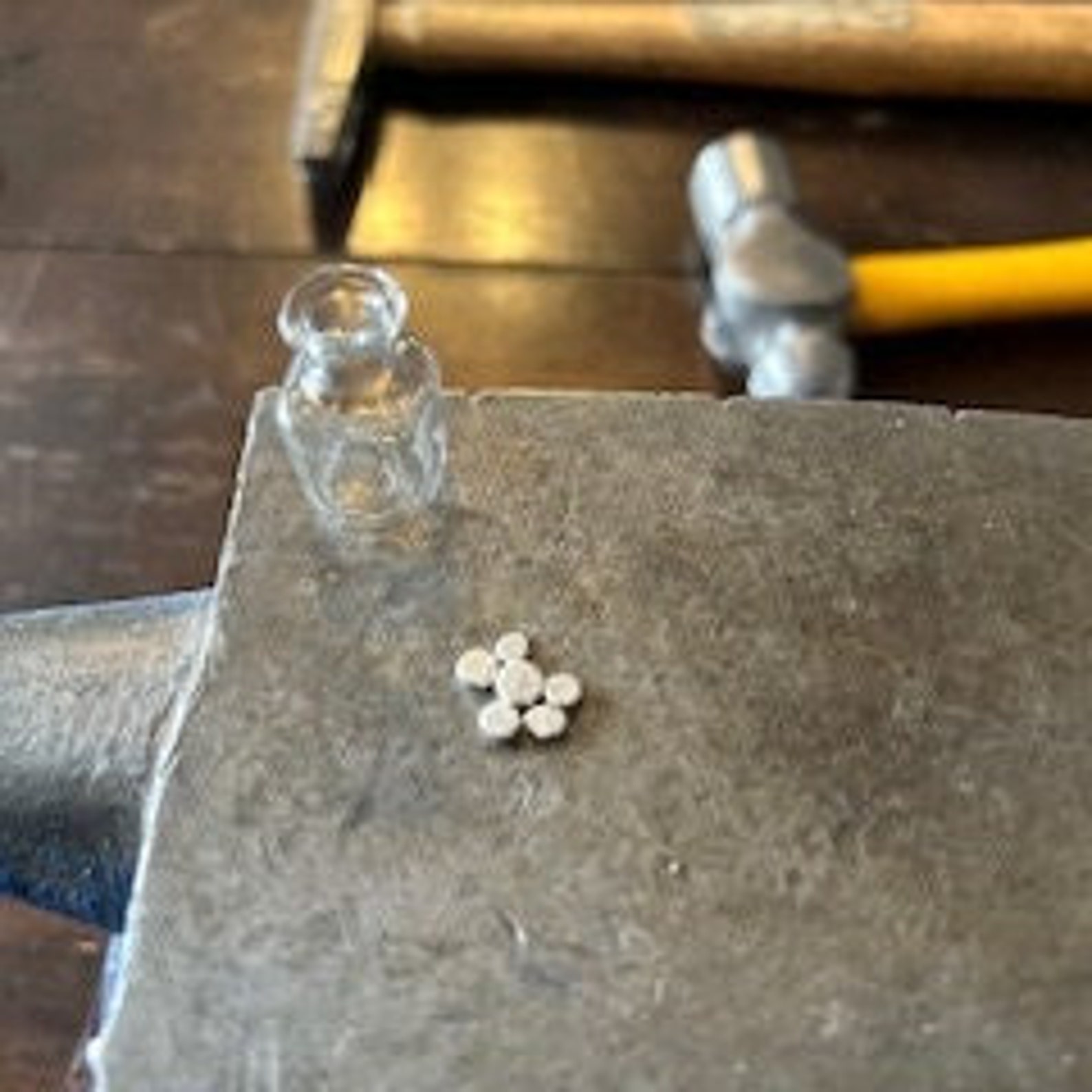 1 Gram of Hand-struck .999 Pure Solid Silver Miniature Coins in Mini ...