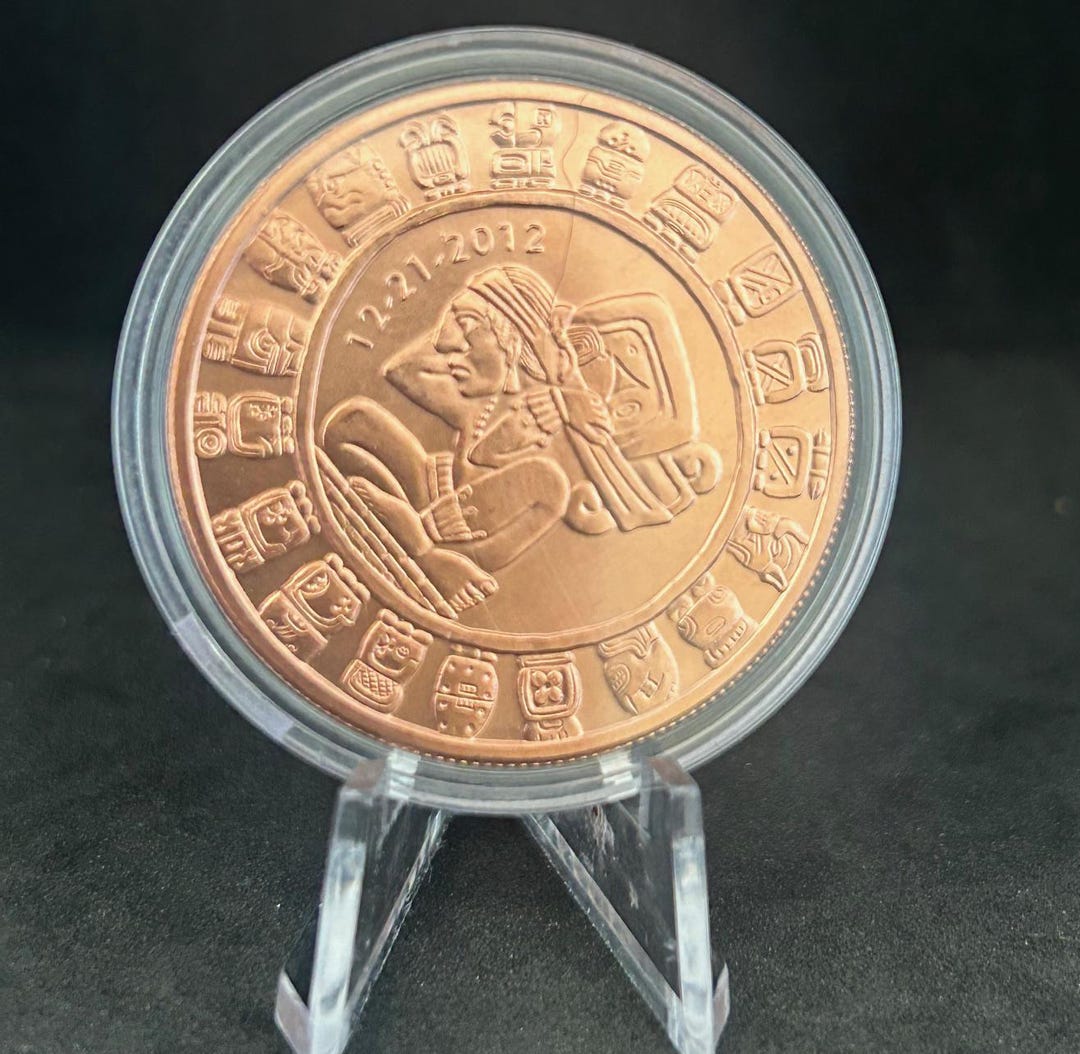 Mayan .999 Pure Solid Copper Round - Etsy