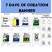 The 7 Days of Creation Banner Printables // Days of Creation ...