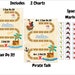 Treasure Map Pirate Map Reward Chart DIGITAL DOWNLOAD // Printable ...