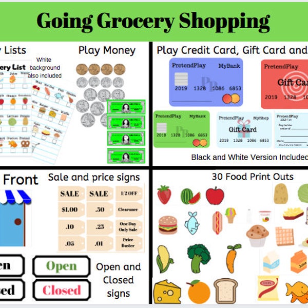 Pretend Play Gift Card - 60+ Gift Ideas for 2024