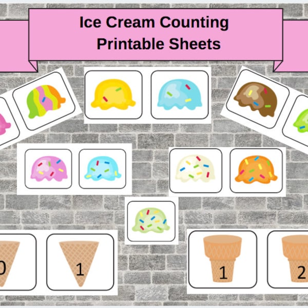 Ice Cream Cone Toy - Etsy