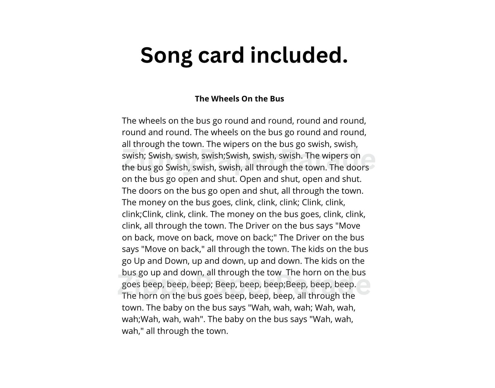 Wheels on the Bus Activity Wheel Digital Download // Sequencing ...