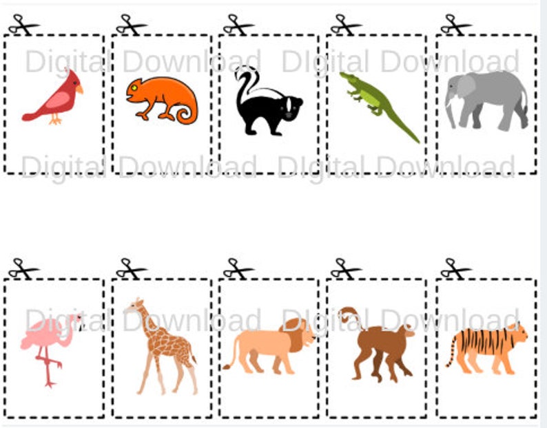 Noah's Ark Printable Downloads // Matching Game // Worksheet // Memory ...