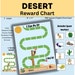 Desert Reward Chart DIGITAL DOWNLOAD // Printable Behavior Chart ...