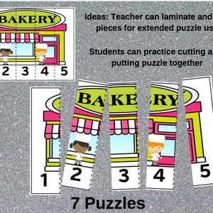 Community Helpers Printable Downloads // Matching Game // Worksheets ...