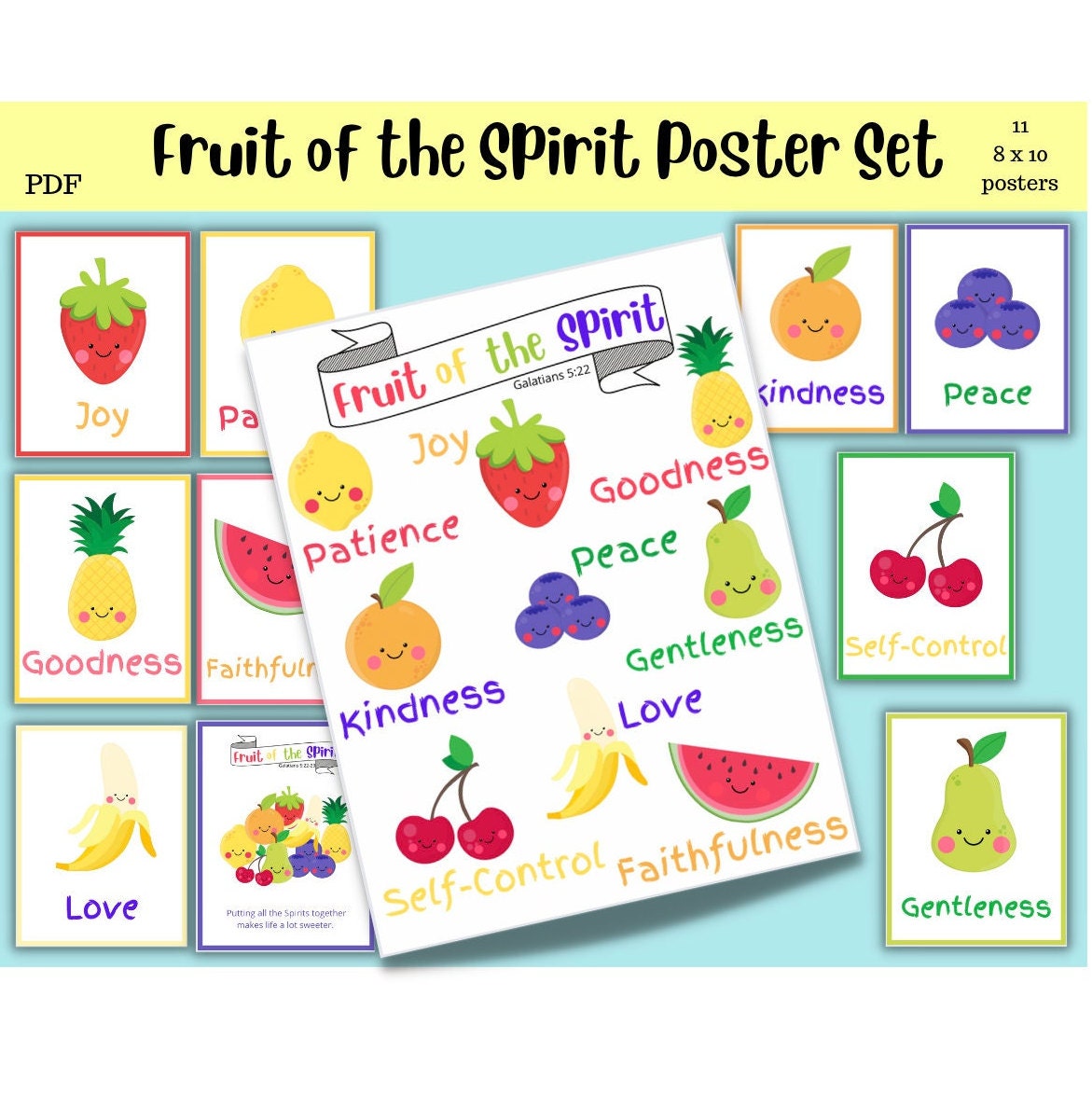 Fruit of the Spirit Posters Printables // Fruit of the Spirit ...