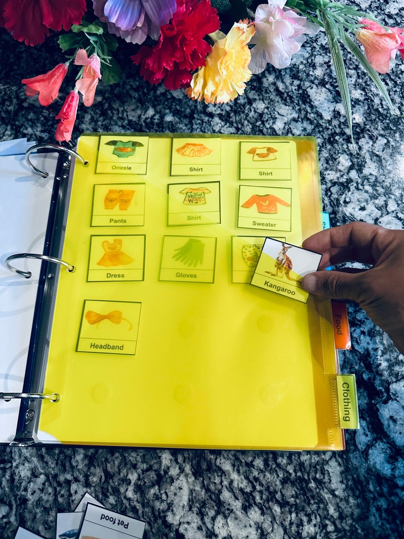 100 ABA Therapy Communications Icons Pictures Cards Speech Gift Teacher ...