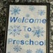 Welcome to Preschool Grade, Winter Cozy Snow Fakes Wall Art Home Poster ...