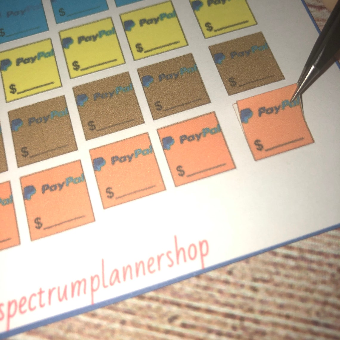 Payment Sticker/ Money Stickers Stickers/paypal Stickers/ - Etsy
