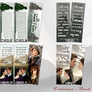 Outlander Bookmarks Bookmarks Scotland - Etsy