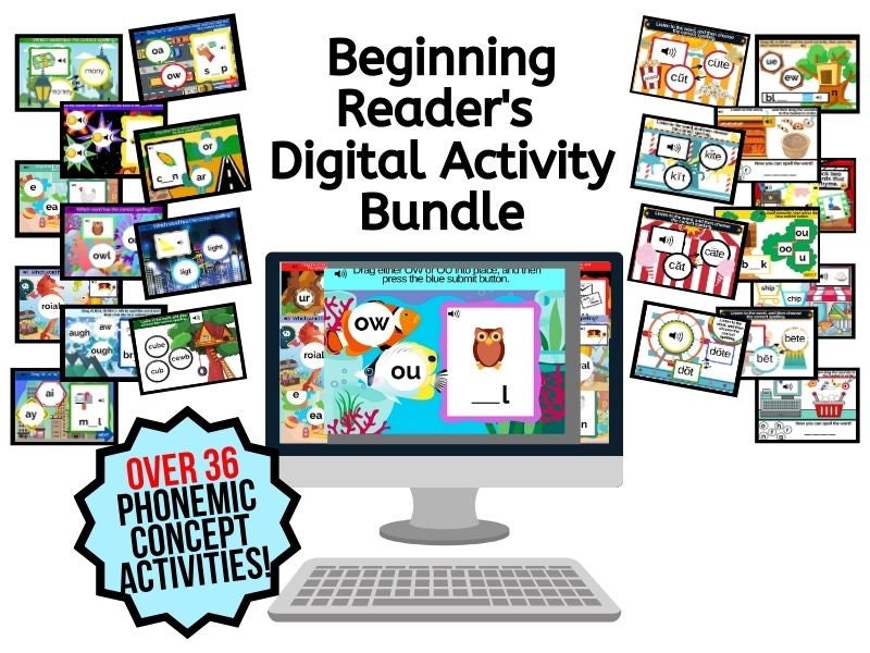 HUGE Digital Alphabet & Phonics BOOM Bundle - Etsy