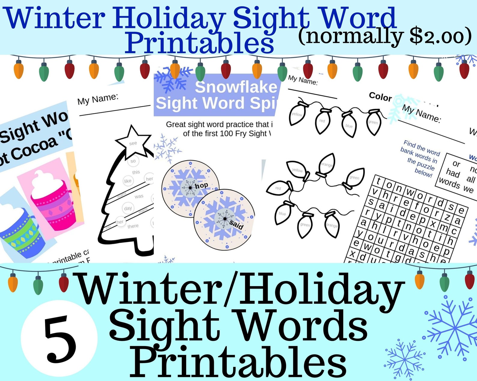 Beginning Reader Bundle Over 200 Printable Pages Included | Etsy