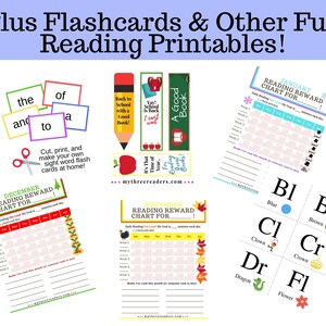 Beginning Reader Bundle - Over 200 Printable Pages Included! - Etsy