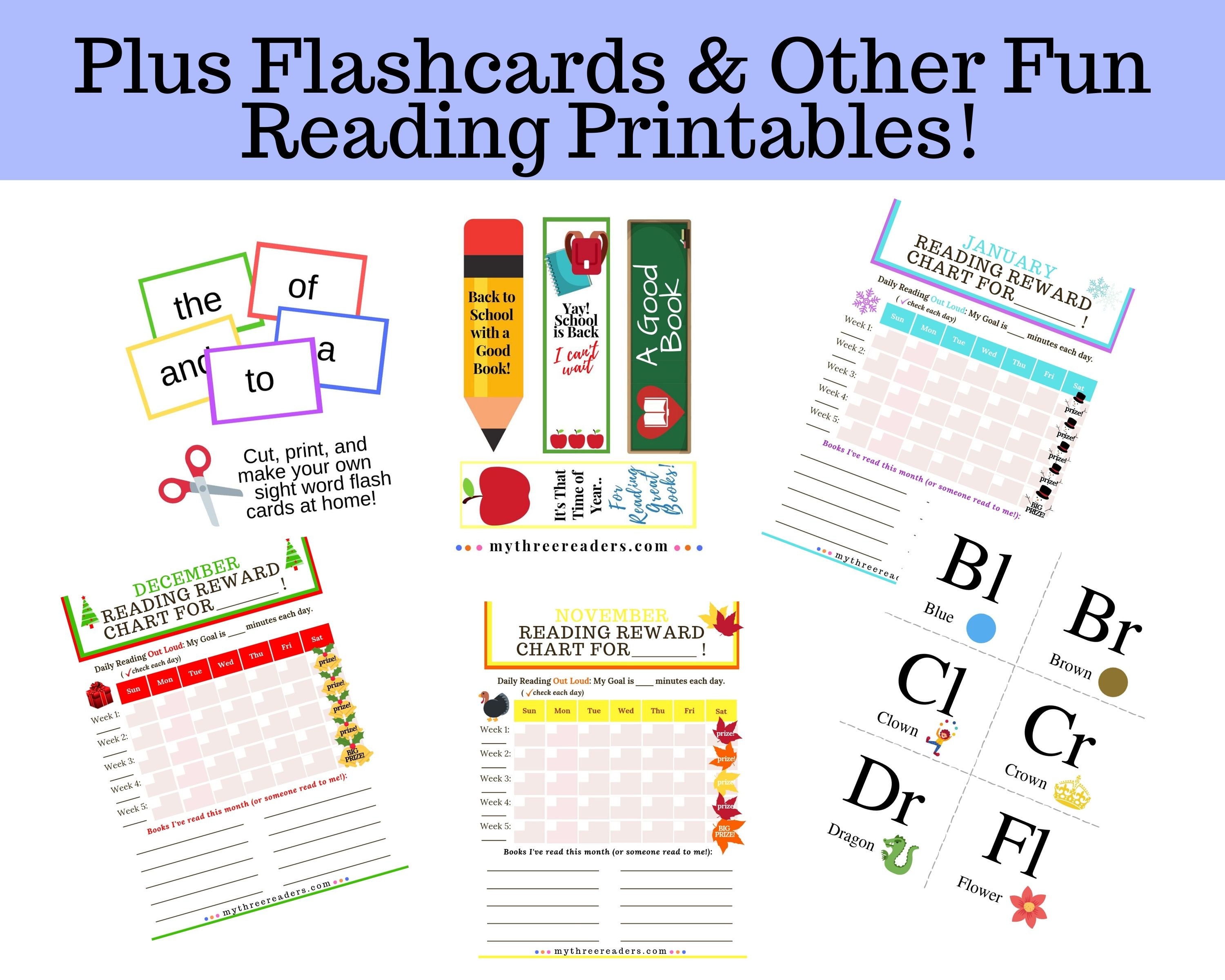 Beginning Reader Bundle - Over 200 Printable Pages Included! - Etsy