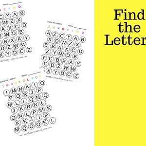 All You Need to Teach the Alphabet Big Printable Bundle - Etsy