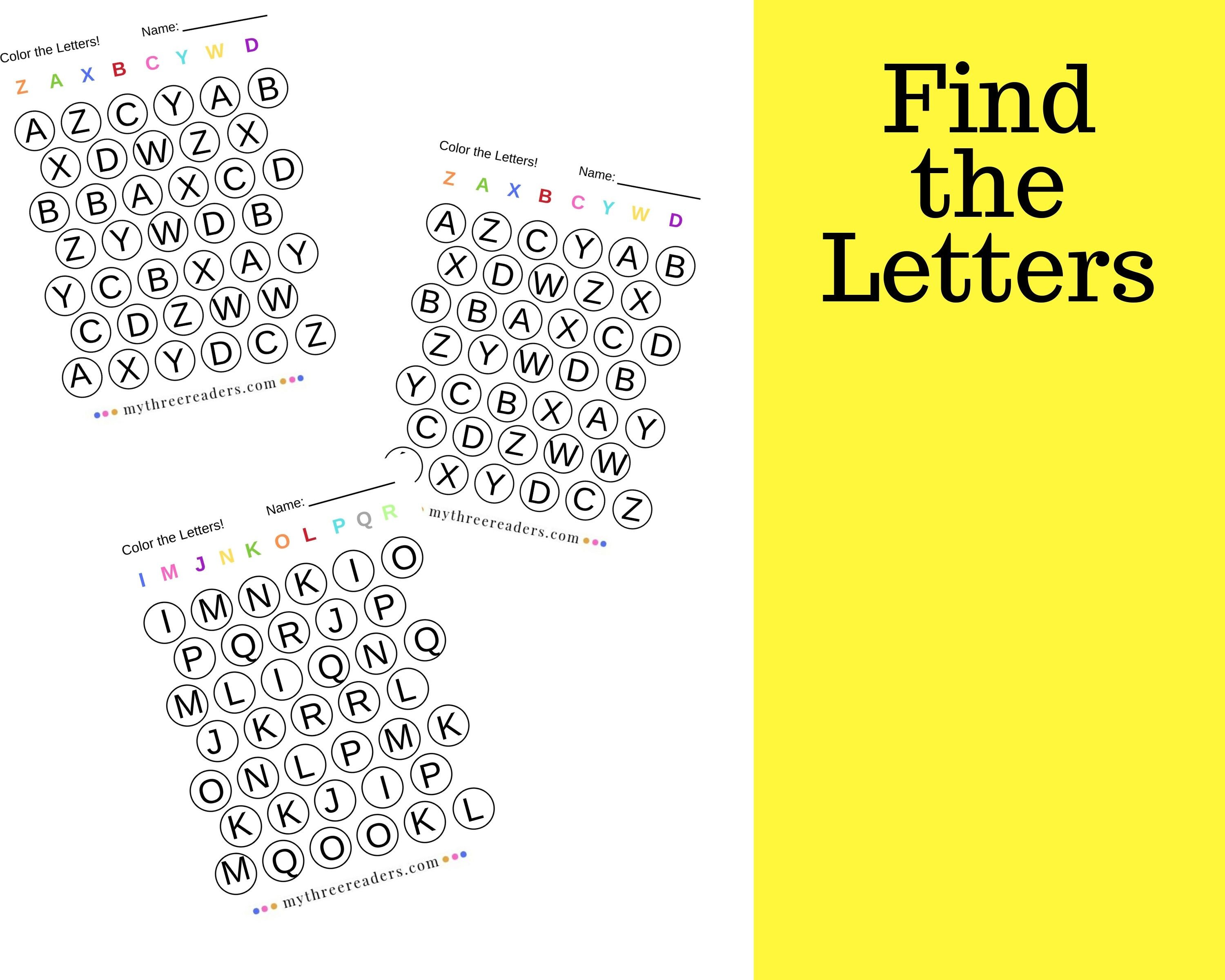 All You Need to Teach the Alphabet Big Printable Bundle - Etsy