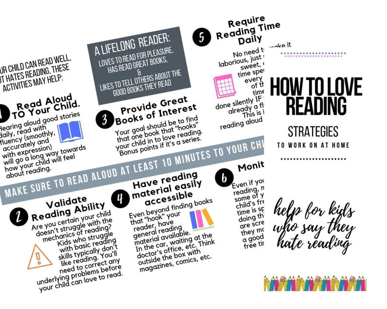 Printable Reading Brochures for Beginning & Struggling Readers ...