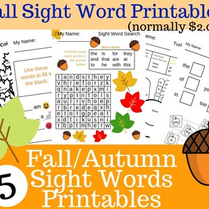 Beginning Reader Bundle - Over 200 Printable Pages Included! - Etsy