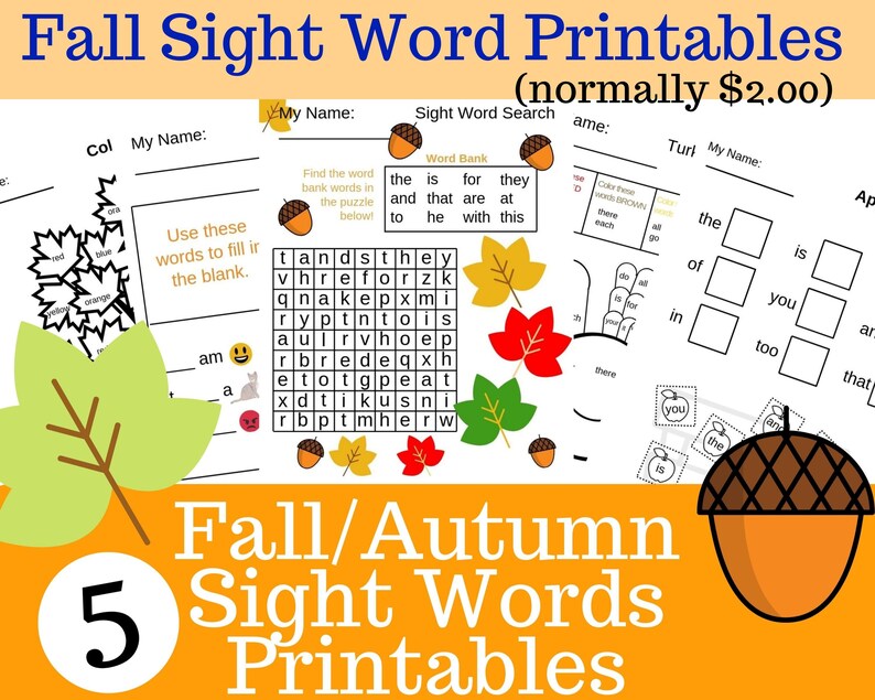 Beginning Reader Bundle - Over 200 Printable Pages Included! - Etsy