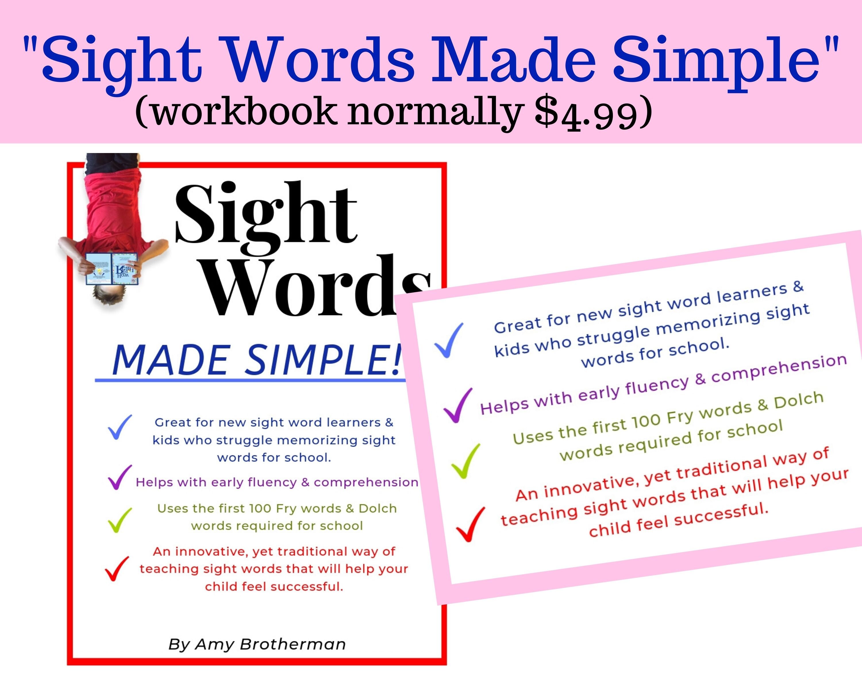 Beginning Reader Bundle - Over 200 Printable Pages Included! - Etsy