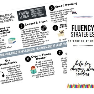 Printable Reading Brochures for Beginning & Struggling Readers ...