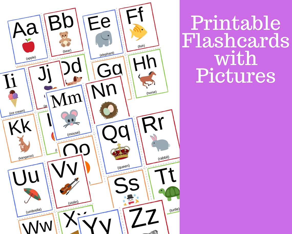 All You Need to Teach the Alphabet Big Printable Bundle - Etsy