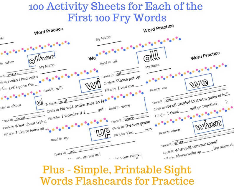 Super Sight Words Activity & Games Bundle (plus Fall, Winter and ...