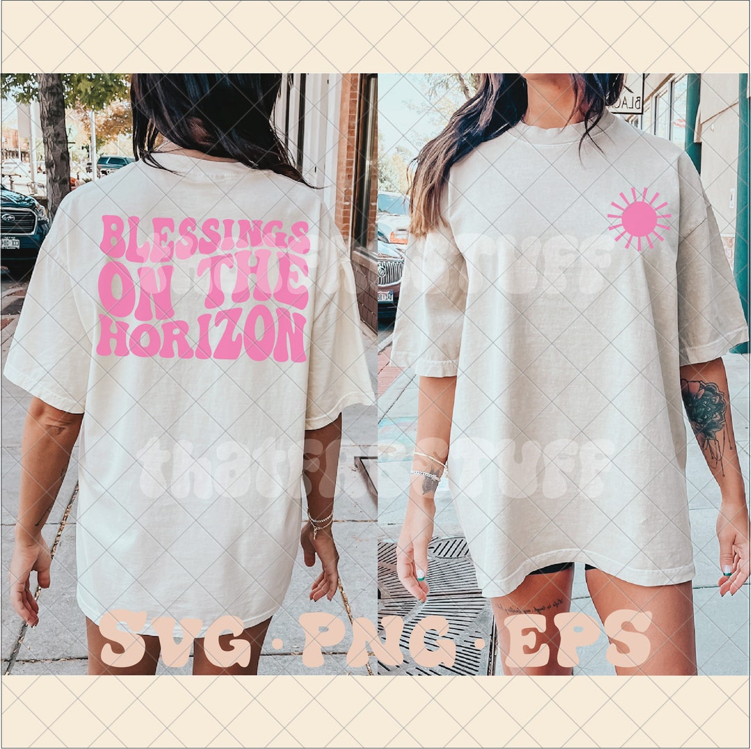 Blessings on the Horizon SVG, Blessings on the Horizon Png, Sunset Svg ...
